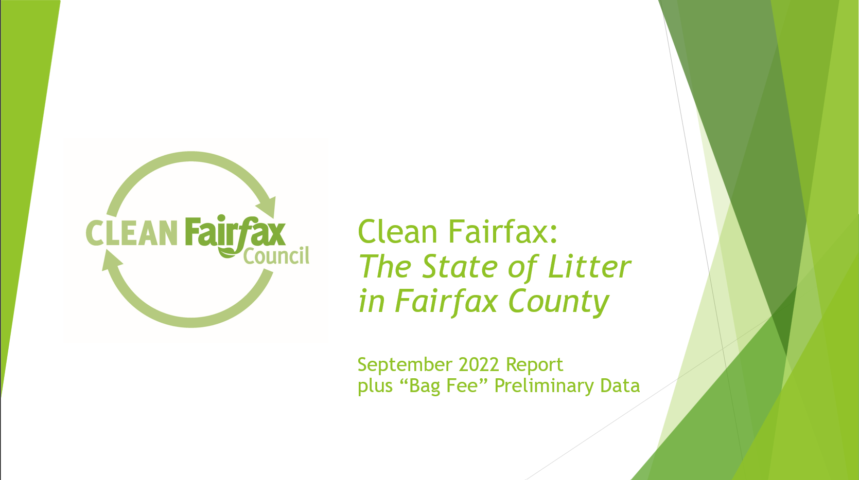 Clean Fairfax Council – Keeping Fairfax County Clean, Green, and ...